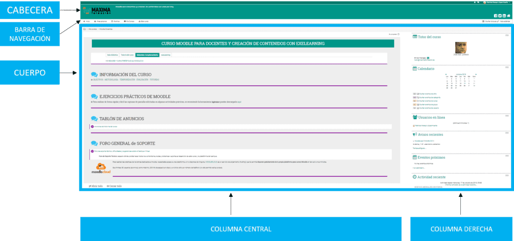 ¿Cómo es un entorno virtual Moodle? | Blog | Máxima Formación